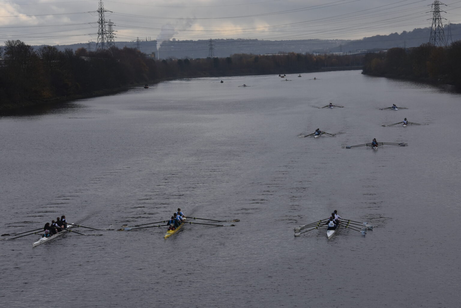 Head racing continues on the Tyne – Durham Amateur Rowing Club