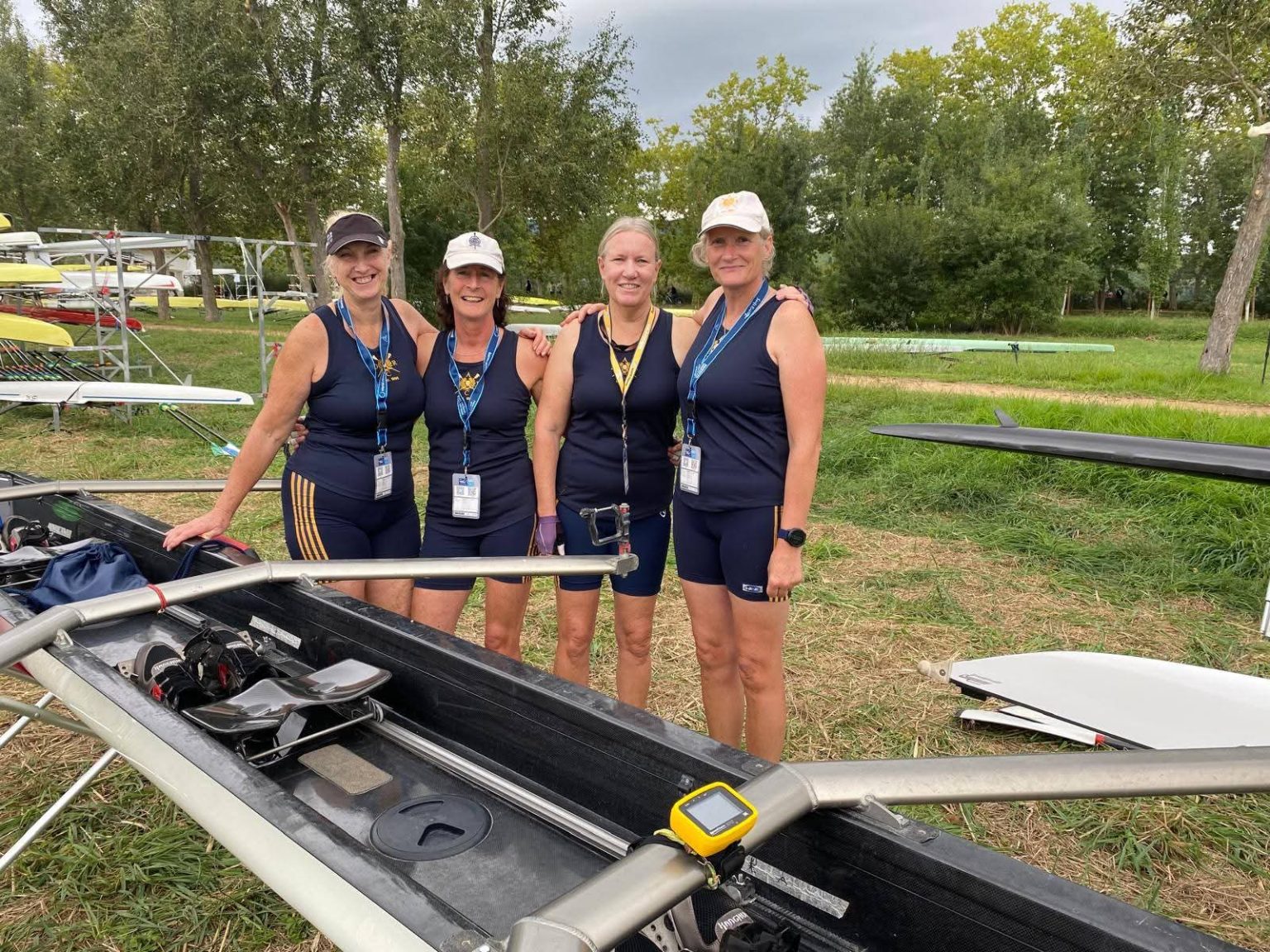 World Rowing Masters Regatta in Banyoles – Durham Amateur Rowing Club