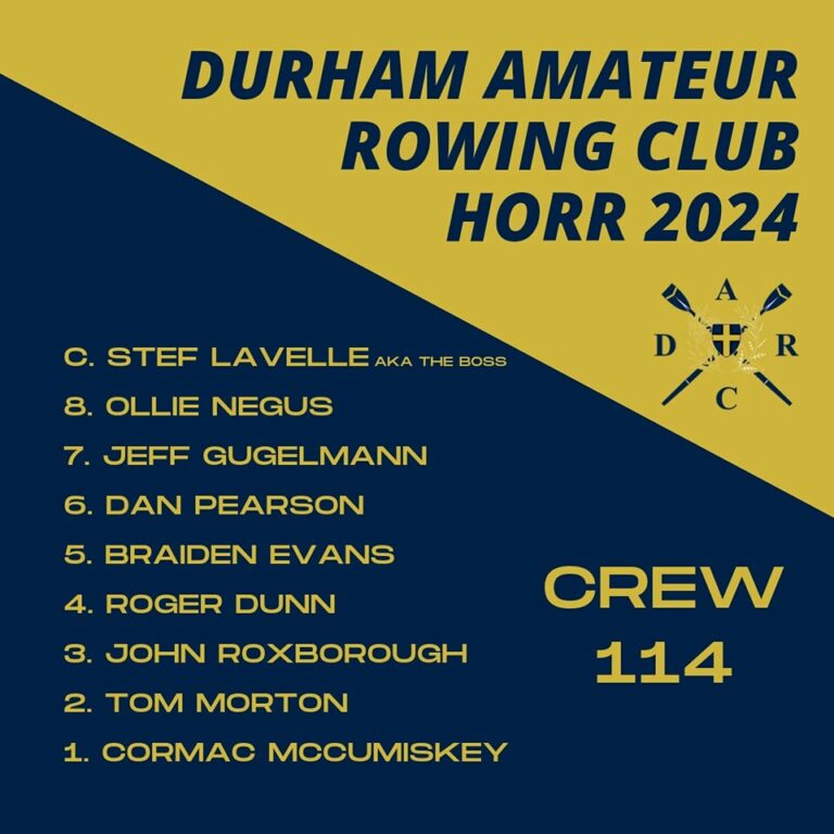 Durham Amateur Rowing Club – Est. 1860