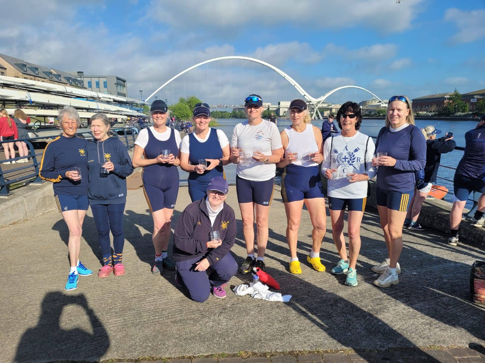 Victories abound at Tees Regatta – Durham Amateur Rowing Club